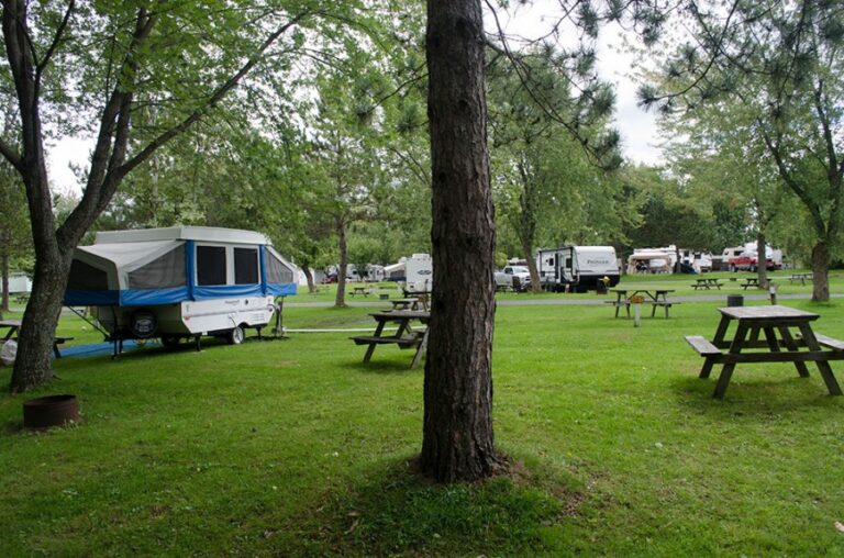 Plan du site - Camping Melbourne Estrie